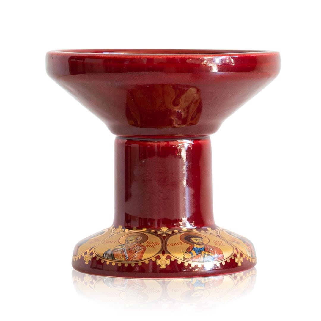 Handcrafted Ceramic Incense Censer, Orthodox Christian Thimiato for ...