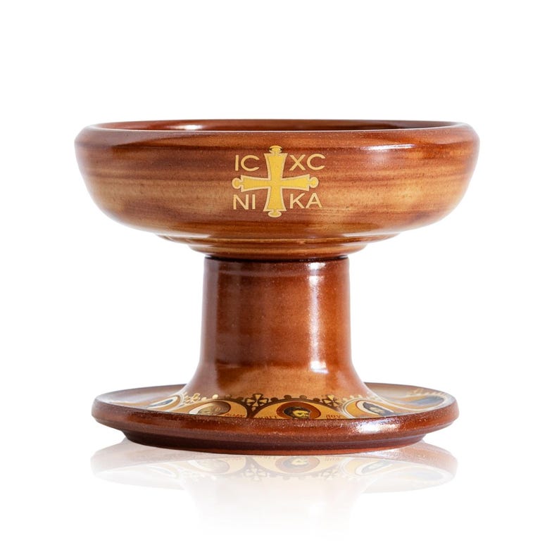 Handmade Ceramic Orthodox Censer: Gold ICXC NIKA, Evangelists - Etsy