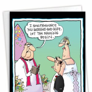 Funny Congratulations Greeting Card With Envelope - Congats, Good Luck ...