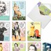 10 Assorted Set Funny Birthday Greeting Cards - Debbie Tomassi's Badass ...