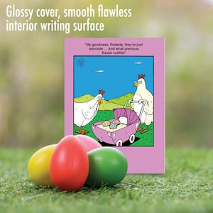 Funny Easter Greeting Card With Envelope (1 Card) Easter Outfits - Etsy