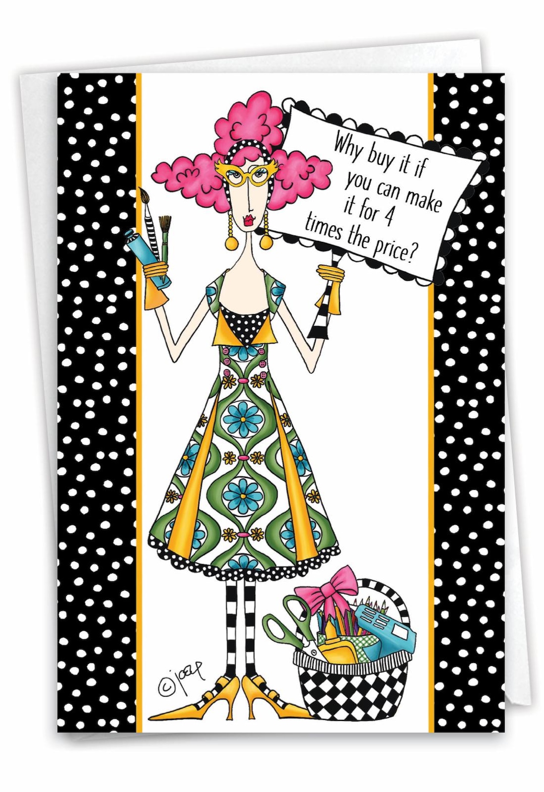 Nobleworks Funny Birthday Greeting Card With 5 X 7 Inch Envelope 1 Card ...