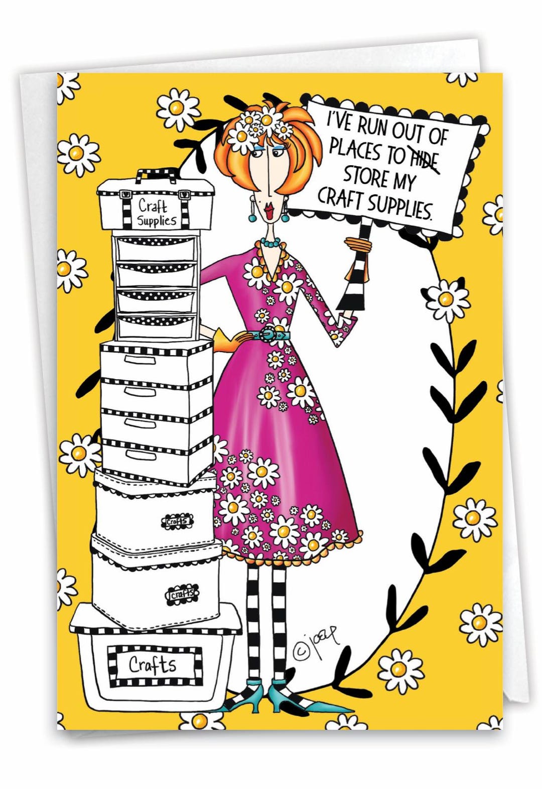 Nobleworks Funny Birthday Greeting Card With 5 X 7 Inch Envelope 1 Card ...