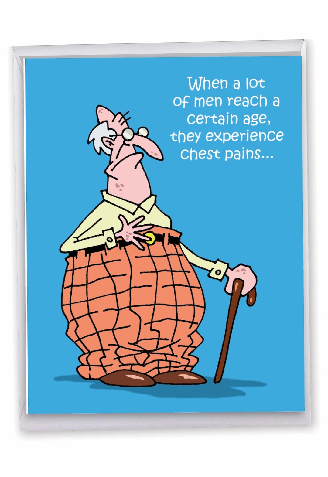 Jumbo Funny Birthday Greeting Card 8.5 X 11 Inch With Envelope (1 Pack ...