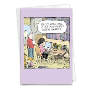 Funny Administrative Professionals Day Greeting Card With Envelope (1 ...