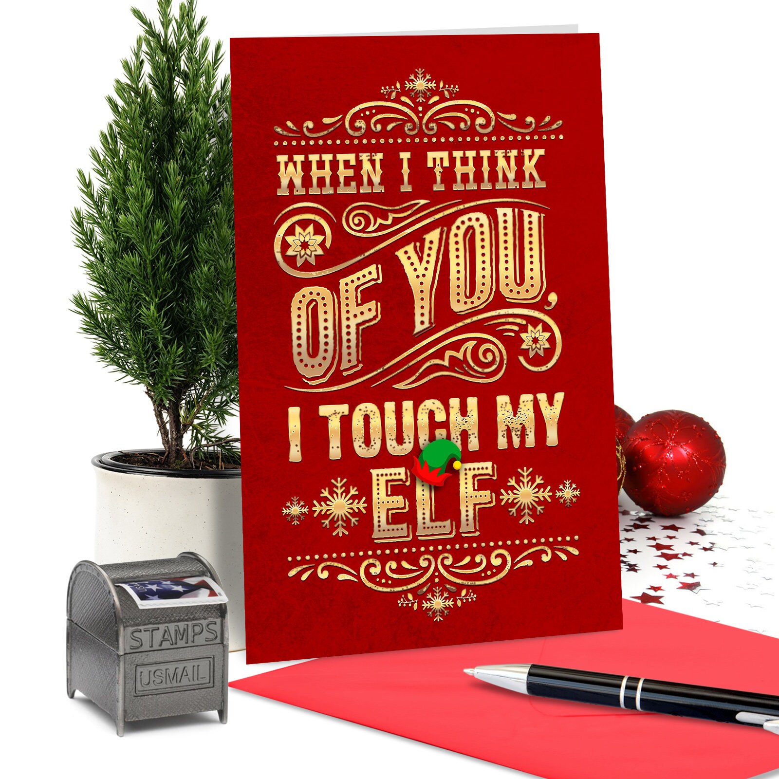 12 Humorous Christmas Greeting Cards Bulk Pack with 5 x 7 Inch - Etsy.de