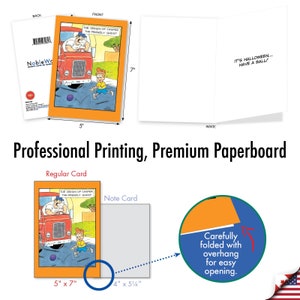 Funny Halloween Greeting Card With Envelope Origin of Casper , for Him ...