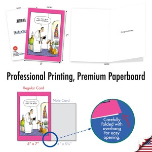 Funny Wedding Congratulations Greeting Card With Envelope - Congrats ...
