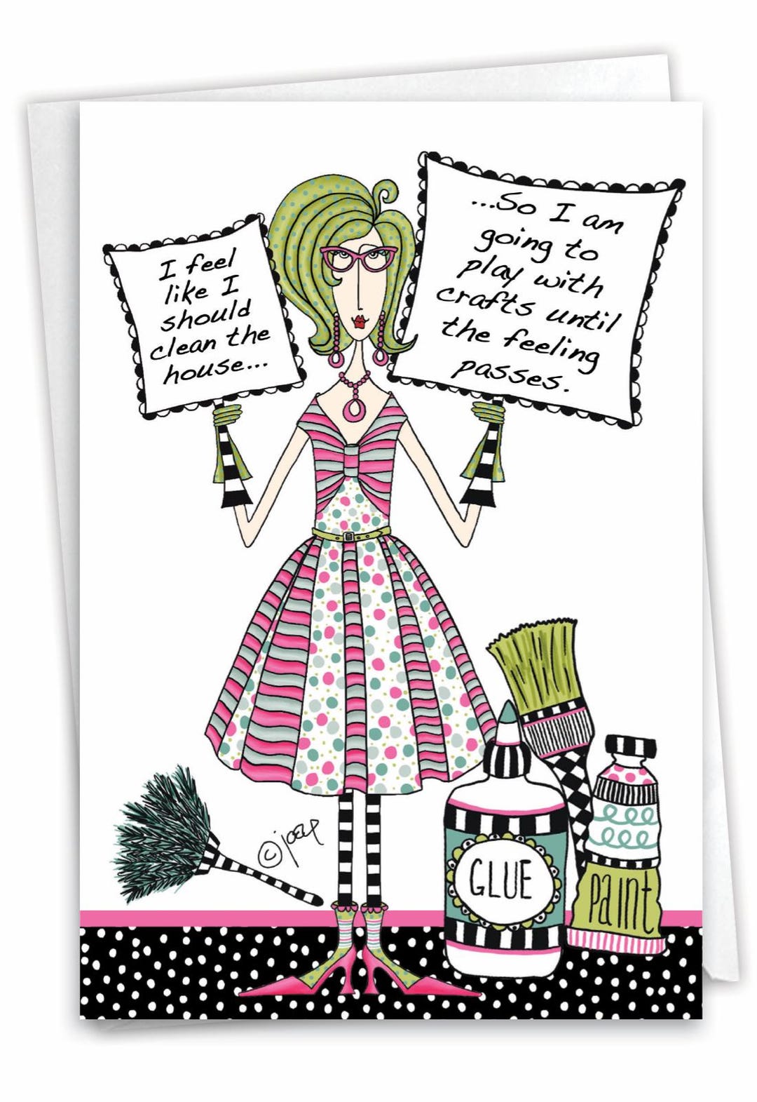 Nobleworks Funny Birthday Greeting Card With 5 X 7 Inch Envelope 1 Card ...
