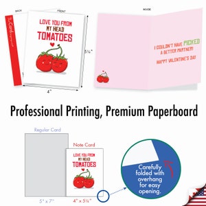 10 Assorted Valentine's Day Note Cards Set 4 X 5.12 Inch With Envelopes ...