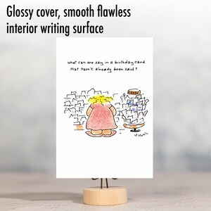 Funny Birthday Greeting Card With Envelope - Bday Birthday New Year ...