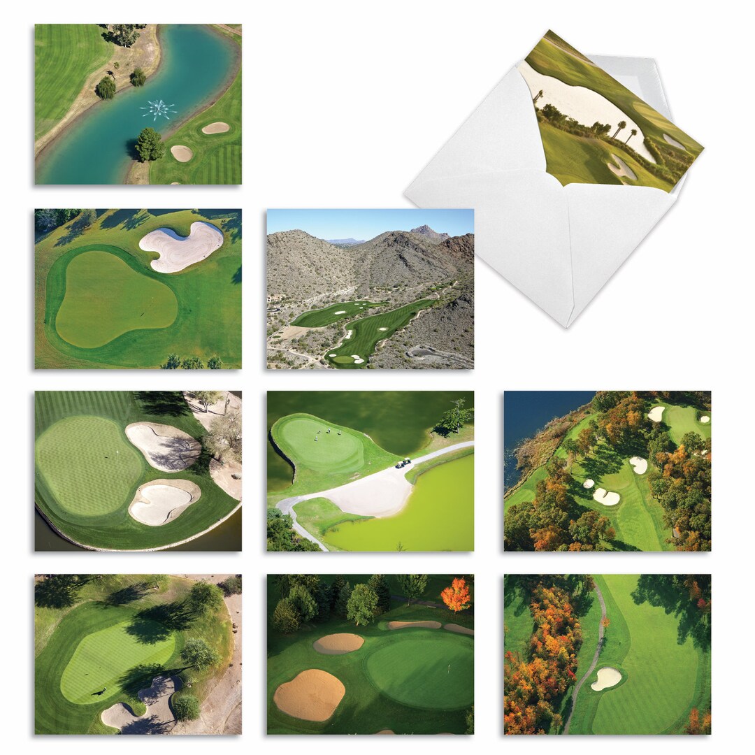 10 Assorted Blank Notecards Bulk Set 4 X 5.12 Inch With Envelopes (10 ...