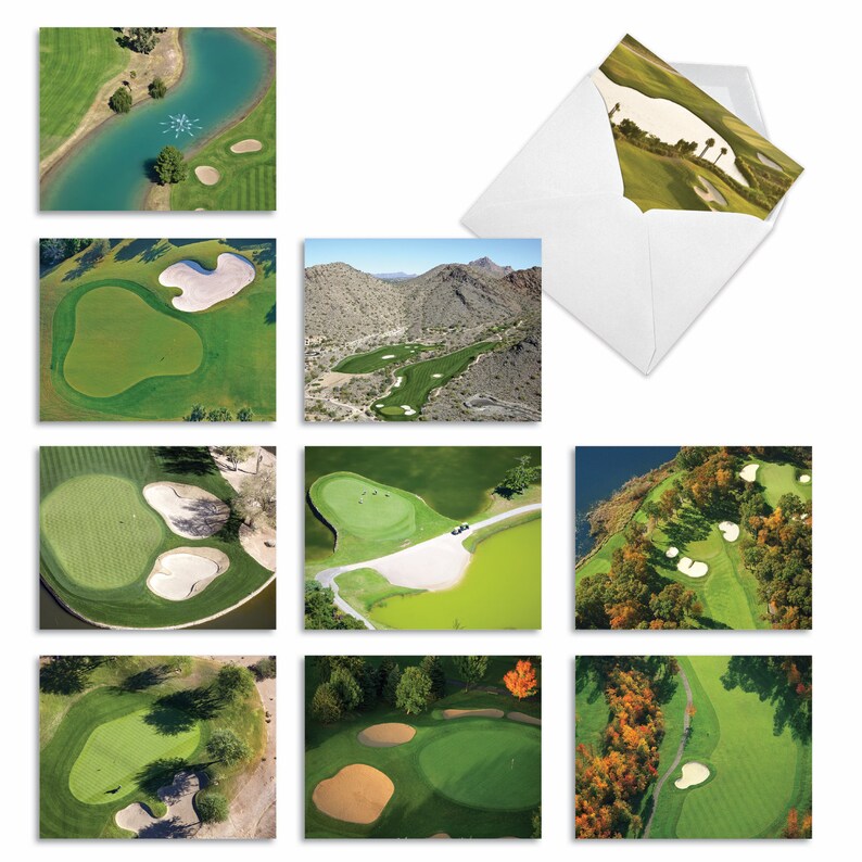 10 Assorted Blank Notecards Bulk Set 4 X 5.12 Inch With Envelopes (10 ...