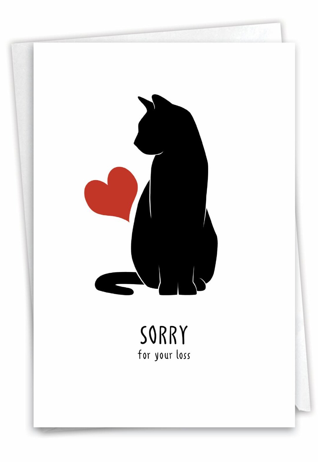 Pet Sympathy Greeting Card With 5 X 7 Inch Envelope (1 Card) Furever in ...