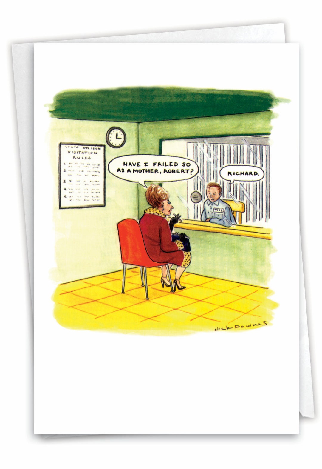 Failed You Birthday- Funny Birthday Card With Envelope for Him or Her ...