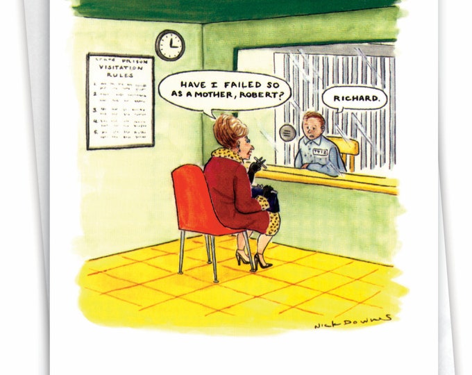 Failed You Birthday- Funny Birthday Card With Envelope for Him or Her ...