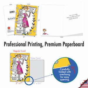 Nobleworks Funny Birthday Greeting Card With 5 X 7 Inch Envelope 1 Card ...
