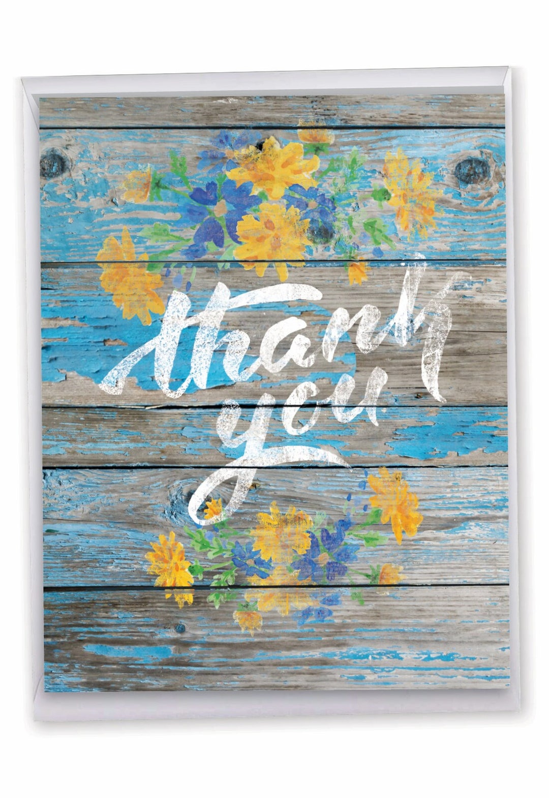 Jumbo Thank You Greeting Card 8.5 X 11 Inch W/ Envelope (1 Pack ...