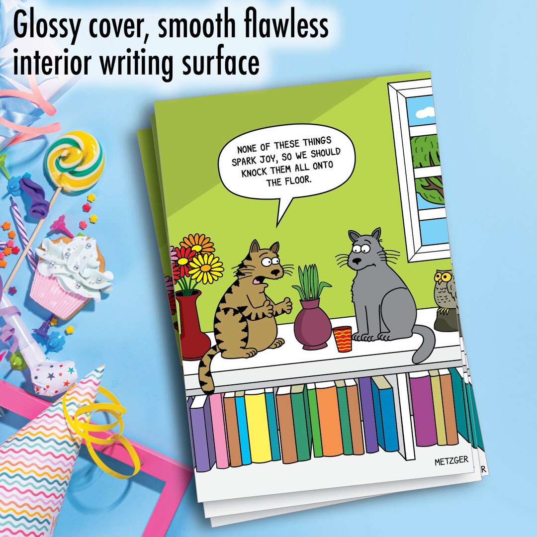 Pack of 3 Funny Birthday Greeting Cards With Envelopes (1 Design, 3 ...