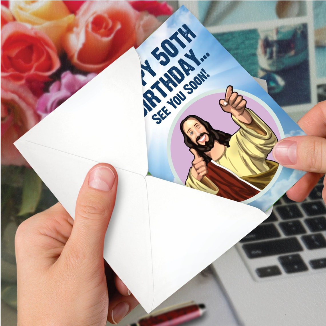 Funny 50th Milestone Birthday Greeting Card W/ Envelope (1 Card) See ...
