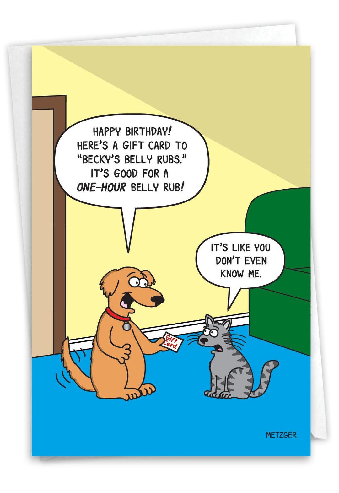 Nobleworks Funny Birthday Greeting Card With 5 X 7 Inch Envelope 1 Card ...