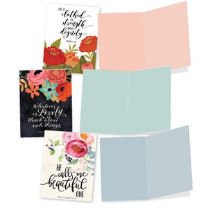 20 Assorted Blank Notecards Bulk Bulk Pack 4 X 5.12 Inch With - Etsy