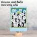 Funny Birthday Greeting Card With Envelope - Bday Penguin of Month ...
