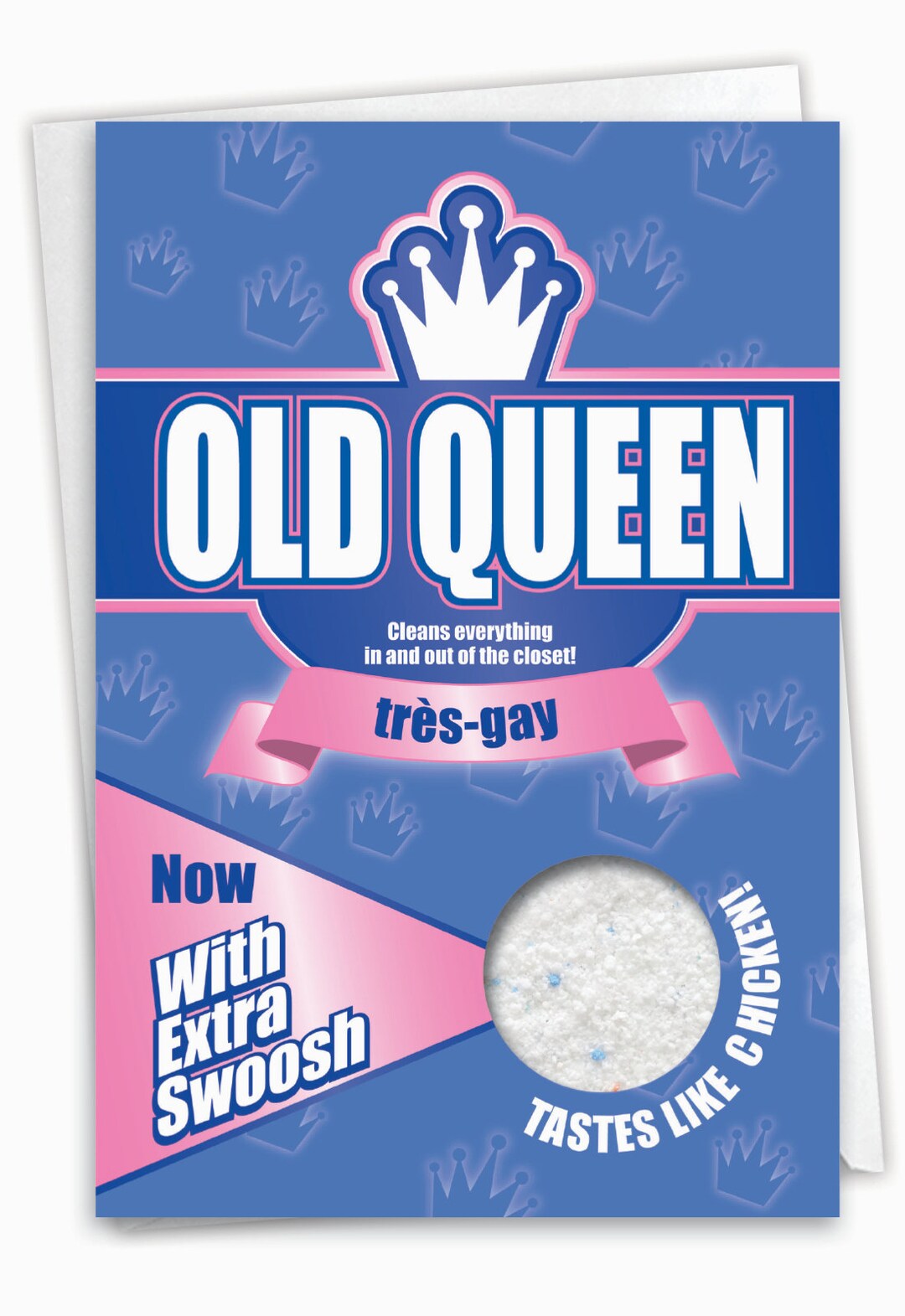 Old Queen Birthday Funny Birthday Card With Envelope for Him or Her Eco ...