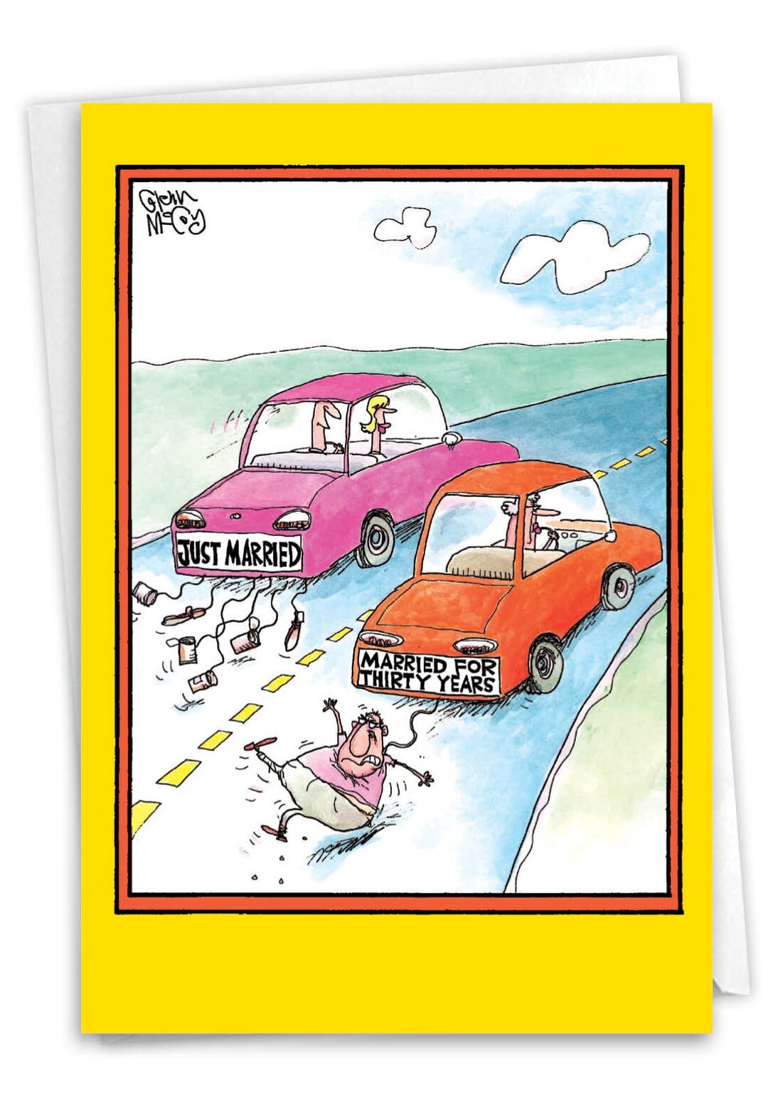 Funny Anniversary Greeting Card W/ Envelope (1 Card) for Couple ...