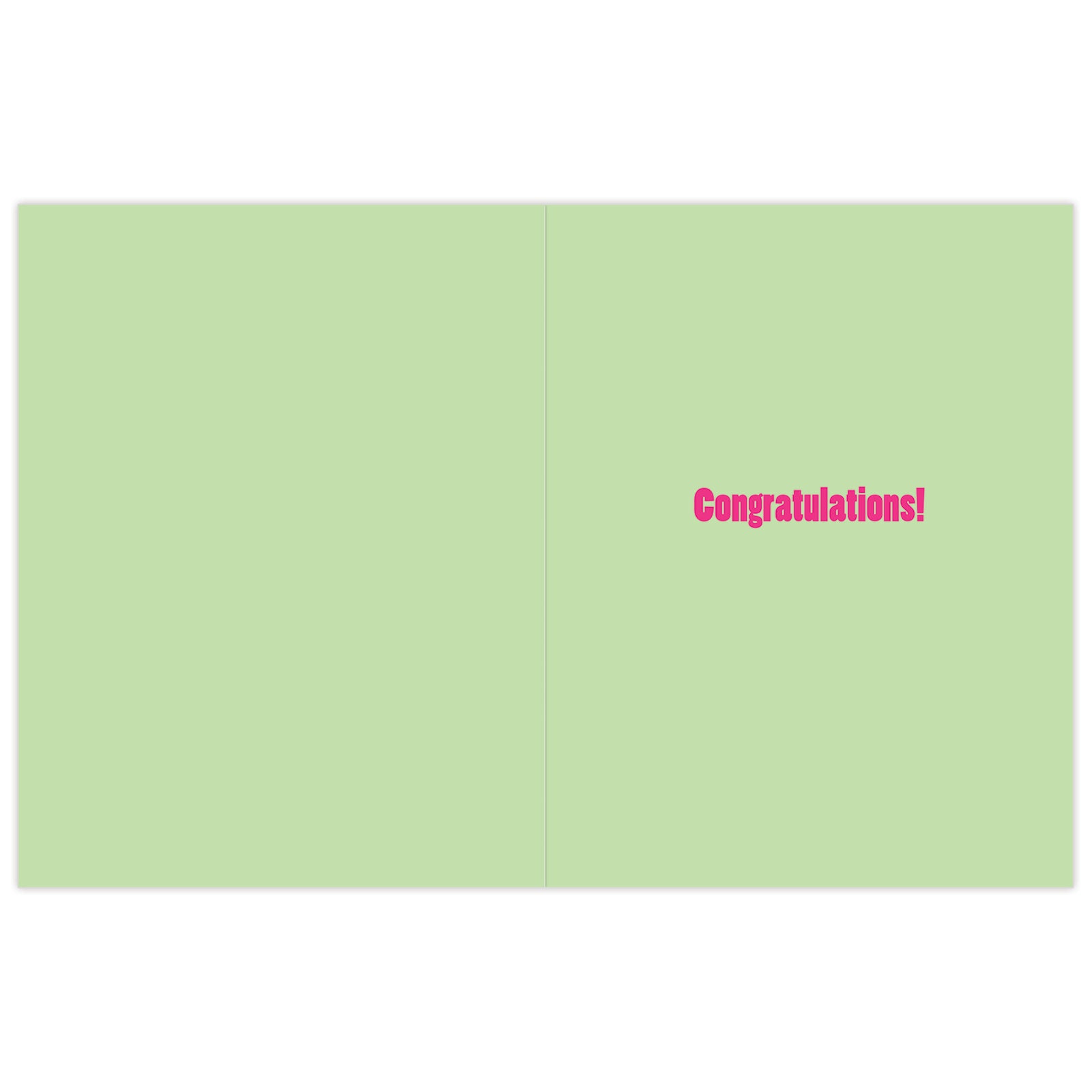 Jumbo Congratulations Paper Card From Us 8.5 X 11 Inch With - Etsy