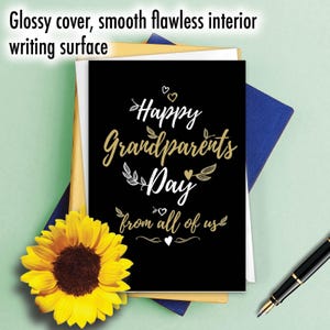The Best Card Company Grandparents Day Greeting Card From Us With 5x7 ...