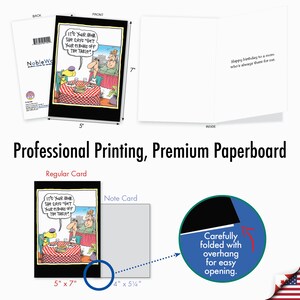 Mommy Stalker Birthday Mother- Funny Birthday Card With Envelope for ...