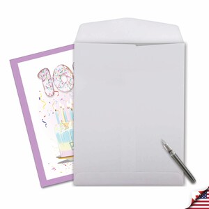 Jumbo 105th Milestone Birthday Greeting Card 8.5 X 11 Inch W/ Envelope ...