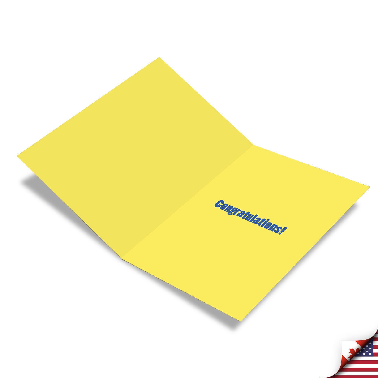 Congratulations Paper Card W/ Envelope (1 Card) Congats, Good Luck Big ...
