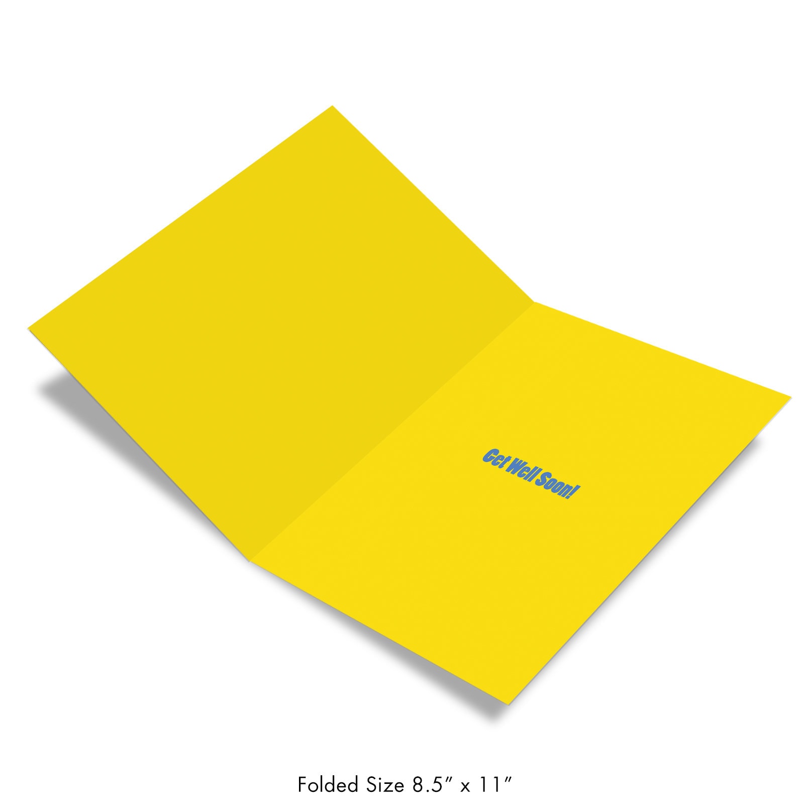 Jumbo Funny Get Well Greeting Card 8.5 X 11 Inch With Envelope - Etsy