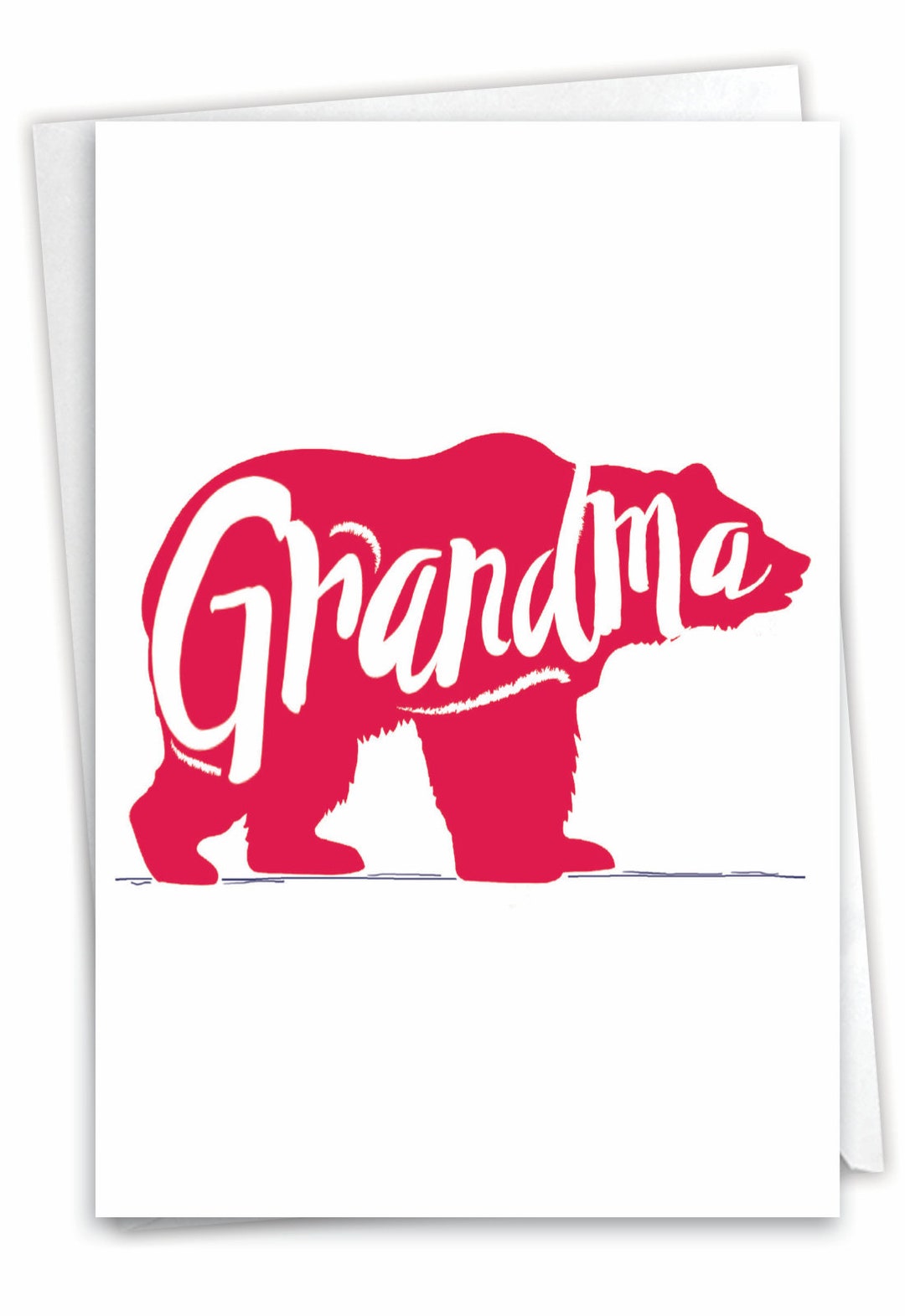 Congratulations Greeting Card (grandmother) With 5 X 7 Inch Envelope (1 ...