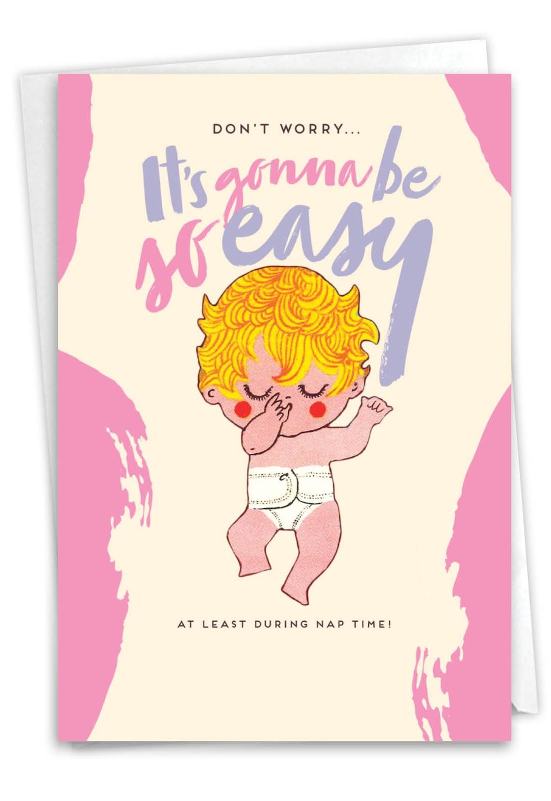 Nobleworks Funny Baby Greeting Card With 5 X 7 Inch Envelope 1 Card ...