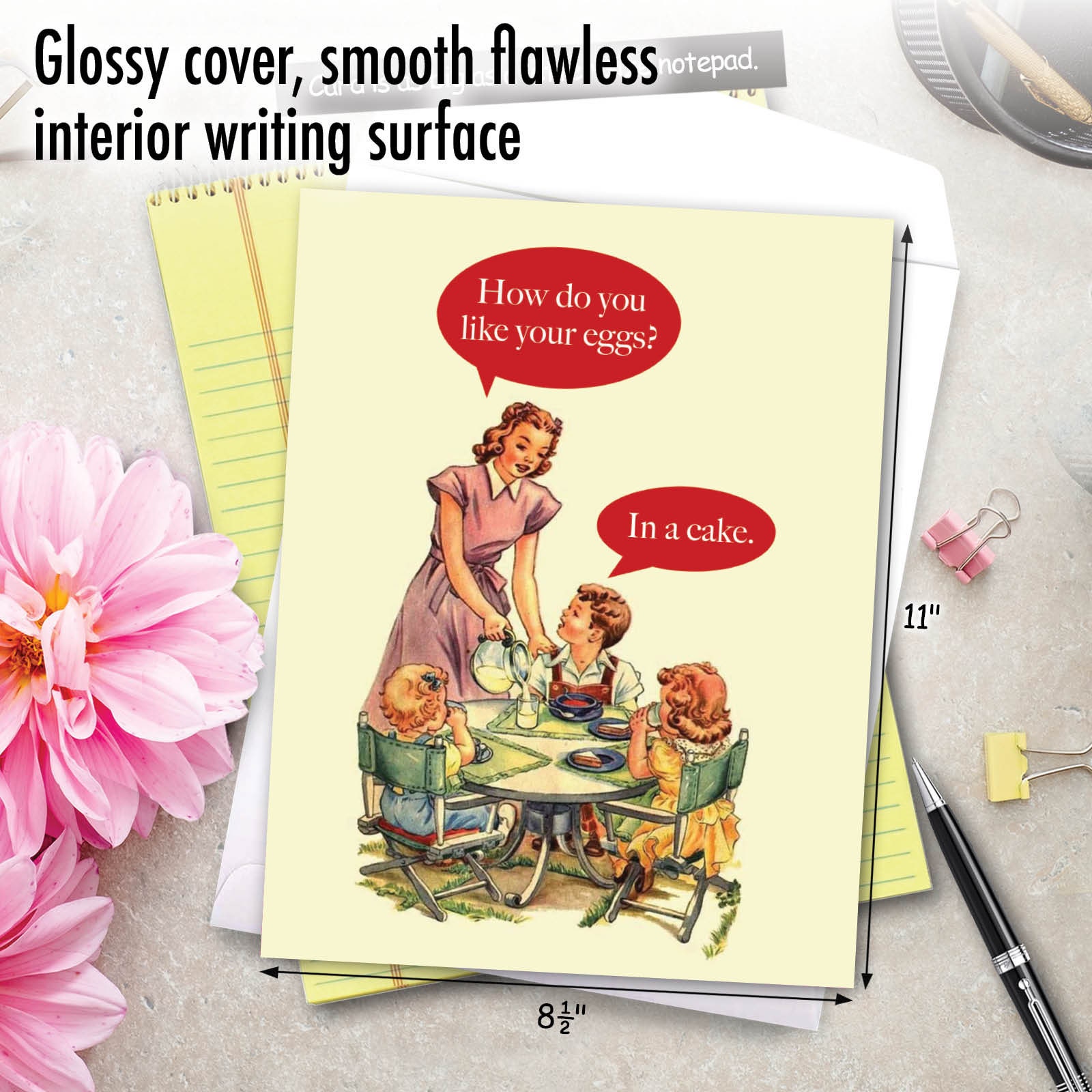 Extra Large Funny Birthday Greeting Card 8.5x11 Inch With Envelope (1 ...