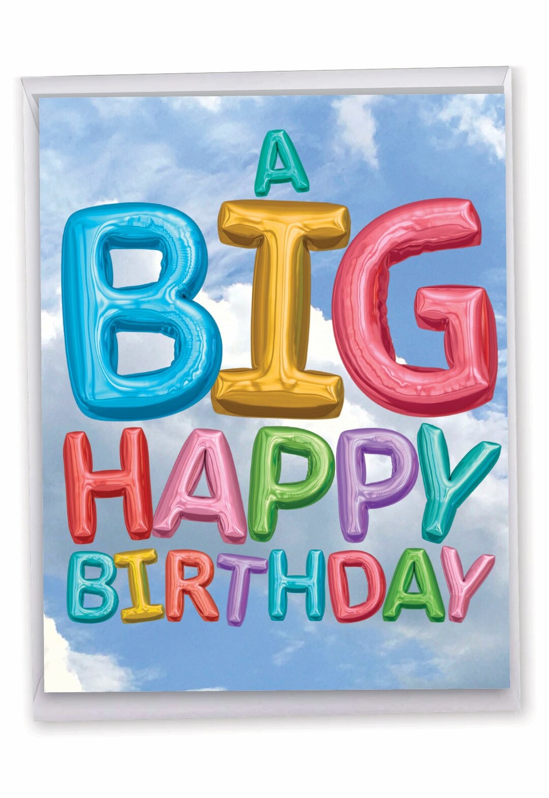 Jumbo Birthday Greeting Card From Us 8.5 X 11 Inch W/ Envelope (1 Pack ...