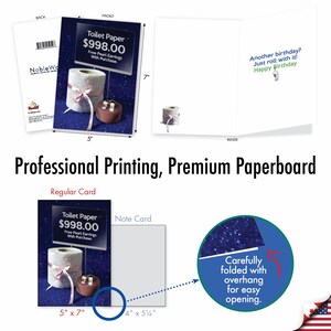 Nobleworks Funny Birthday Greeting Card With 5 X 7 Inch Envelope 1 Card ...
