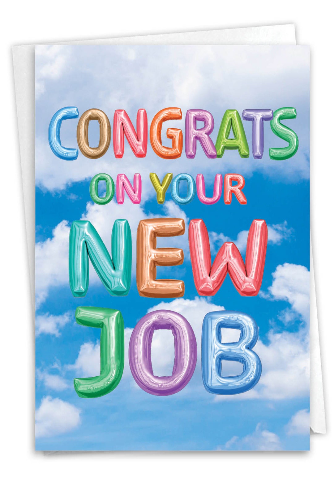 New Job Greeting Card With 5 X 7 Inch Envelope (1 Card) New Job ...