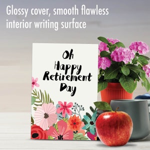 Retirement Greeting Card W/ Envelope 1 Card Co-workergood Luckoptimisms ...