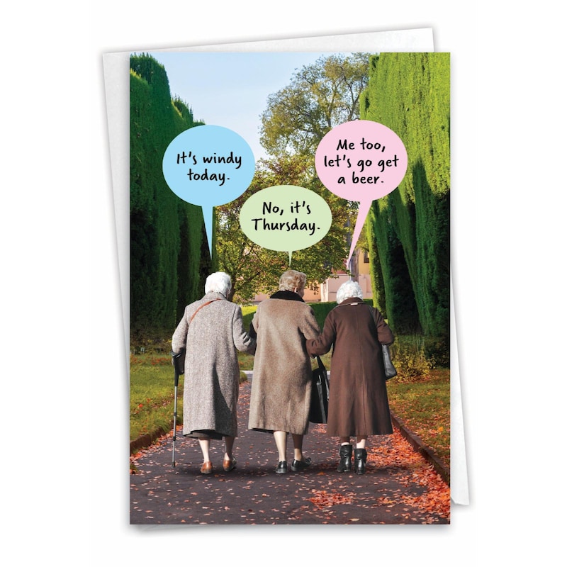 Friends Happy Birthday Cards Ladies - Etsy