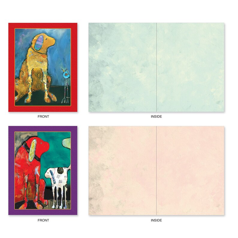 10 Assorted Blank Notecards Packed Set 4 X 5.12 Inch With - Etsy