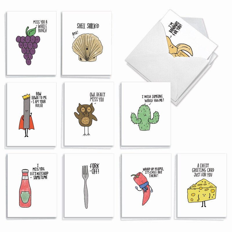 Pun Greeting Card - Etsy