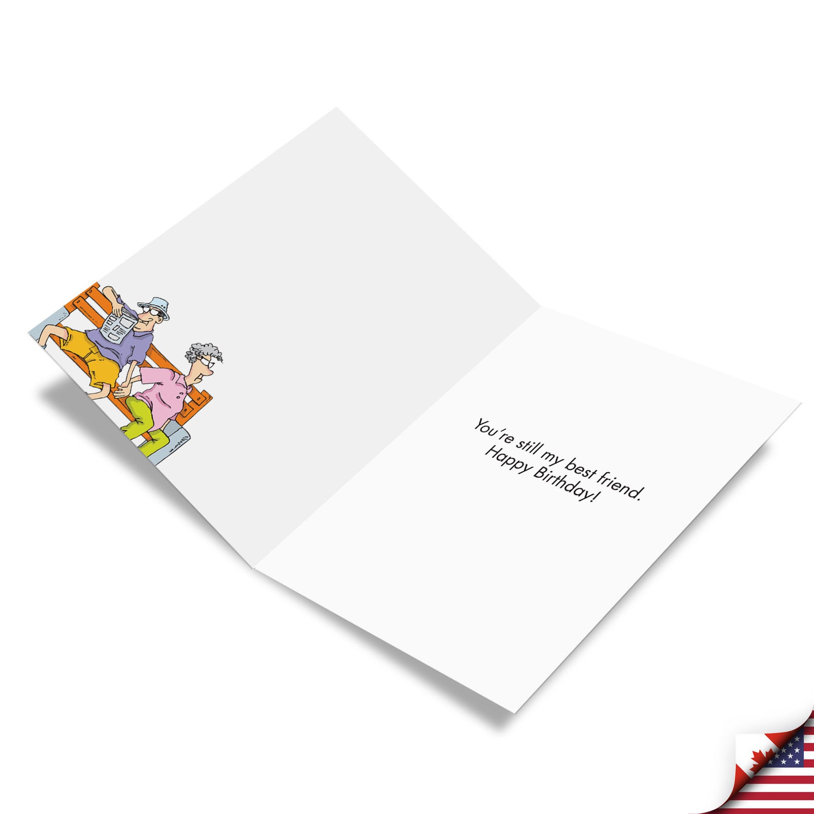 Big Funny Birthday Greeting Card 8.5x11 Inch With Envelope (1 Pack ...