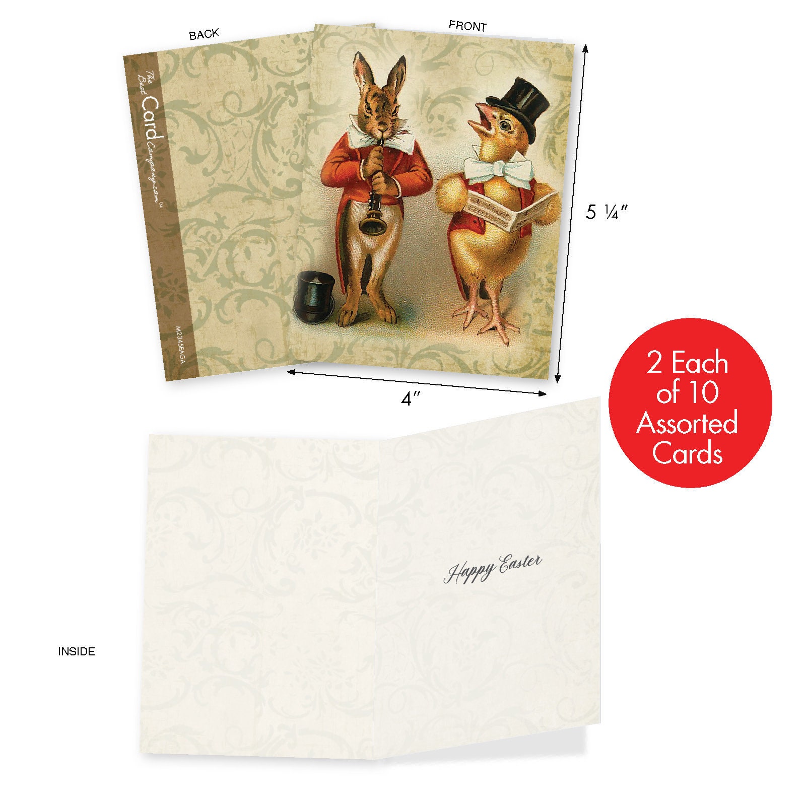 20 Assorted Easter Notes Bulk Pack 4 X 5.12 Inch With - Etsy