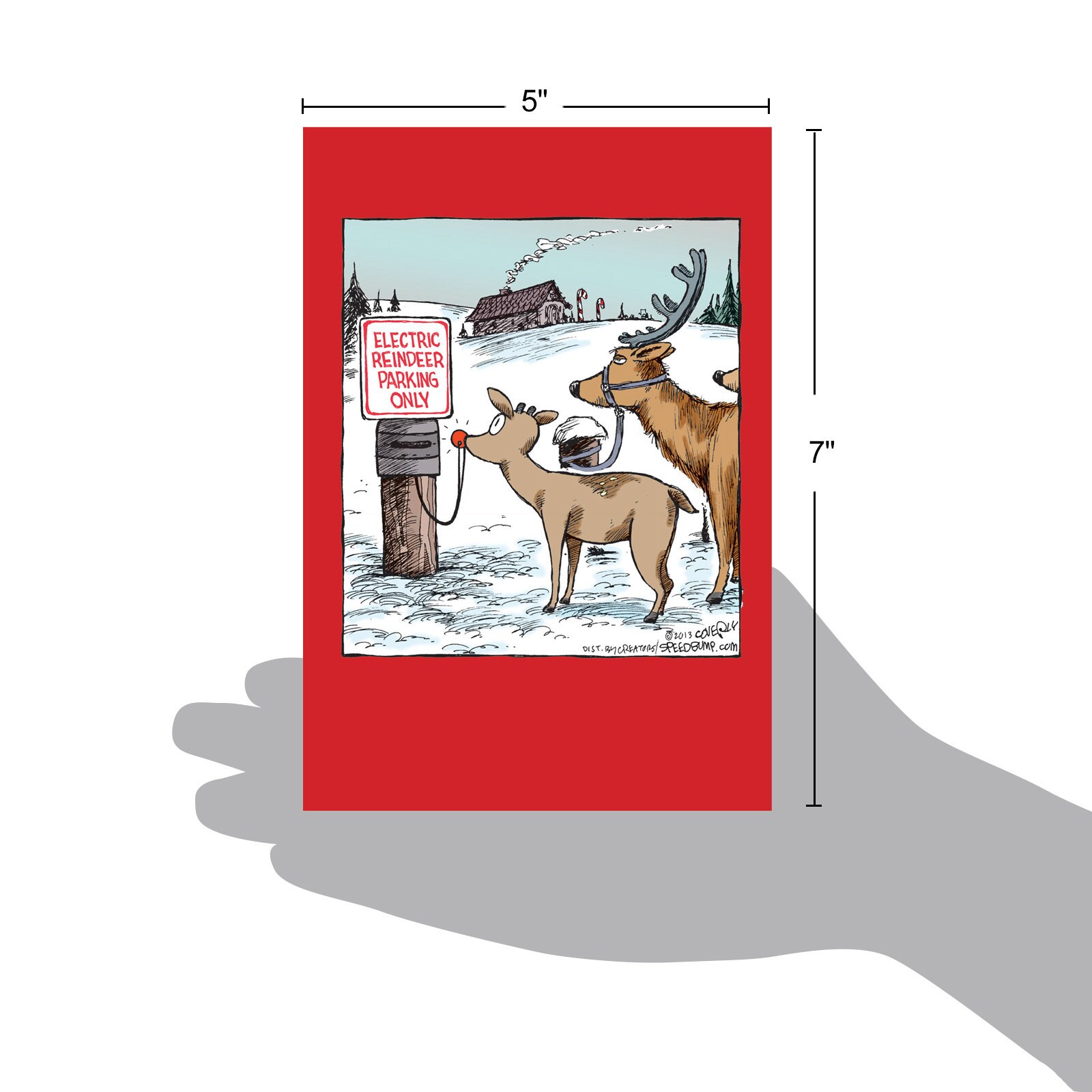 12 Humorous Christmas Greeting Cards Bulk Pack With 5 X 7 Inch - Etsy