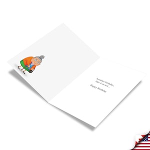 Funny Birthday Greeting Card W/ Envelope (1 Card) Bday Senility Prayer ...