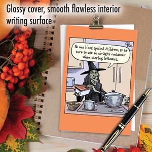 12 Funny Halloween Greeting Cards Ed Set With Envelopes (1 Design, 12 ...